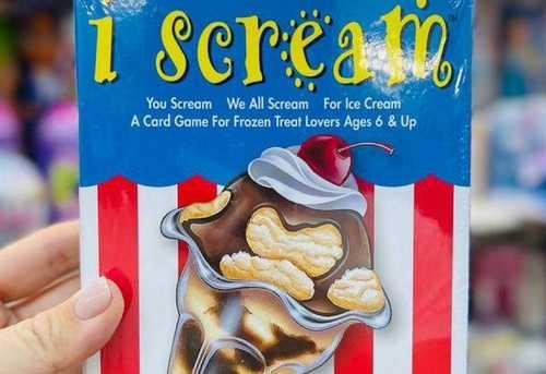 Карточная игра для детей I Scream новая из США