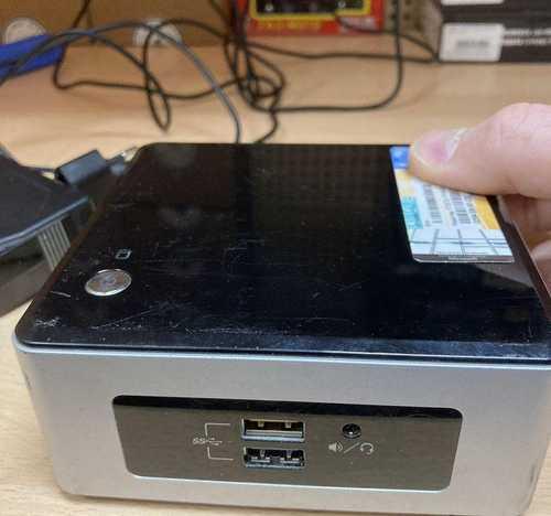 Мини пк (Неттоп) Intel NUC5срyн без RAM и HDD