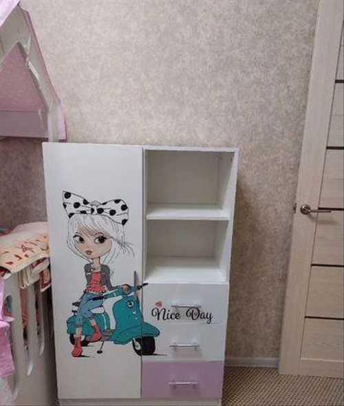 Шкаф детский комбинированный в наличии