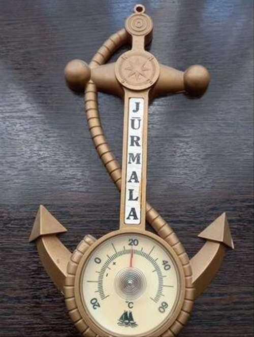 Термометр настенный якорь времён СССР