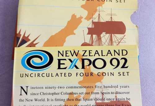 Новая Зеландия 5 долларов 1992 год Мореплаватели