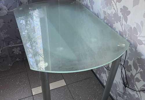 Кухонный стол стеклянный раздвижной бу