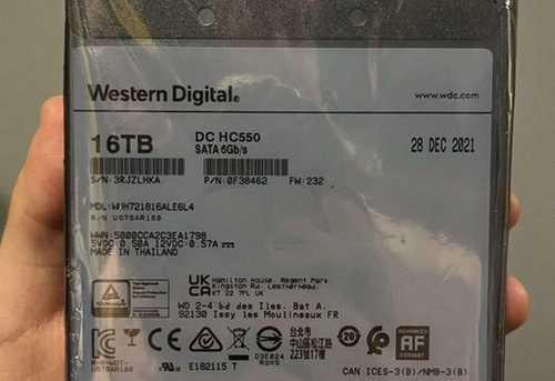 Жесткий диск Western Digital 16TB DC HC550