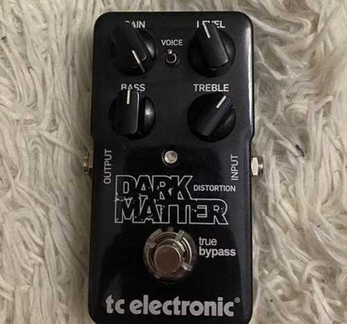 Гитарная педаль дист tc electronic dark matter