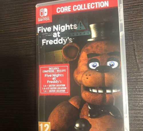 Игры на nintendo switch Fnaf, core collection
