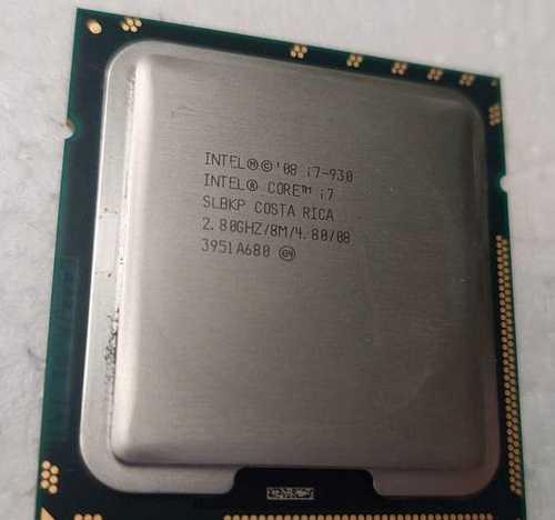 Socket LGA 1366 Intel Core i7-930