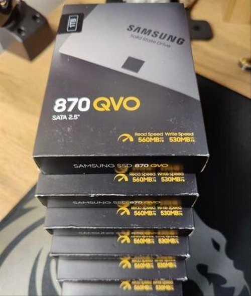 Ssd диск samsung 870 QVO 1tb