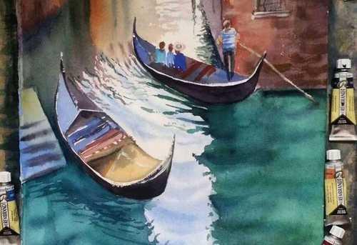 Картина морской пейзаж Венеция от художника
