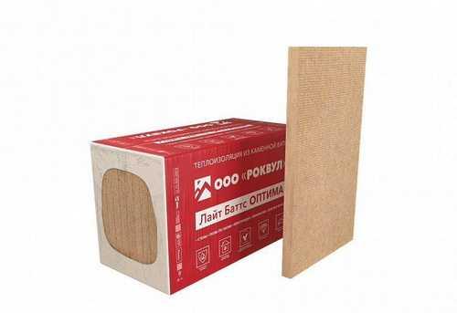 Утеплитель Rockwool Лайт Баттс Оптима 50х600х1000