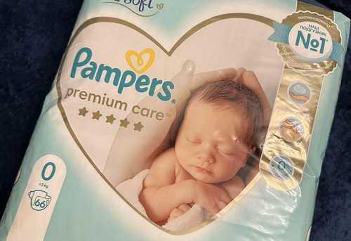 Подгузники pampers premium care