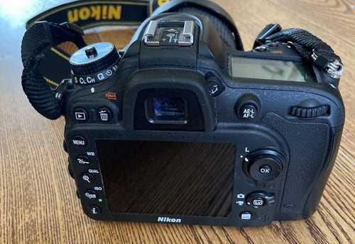 Зеркальный фотоаппарат Nikon D7200