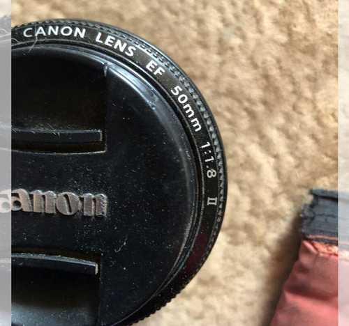 Объектив canon 50mm