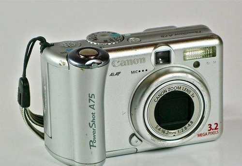 Компактный фотоаппарат canon powershot a75