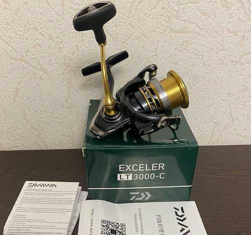 Катушка Daiwa exceler lt 3000c