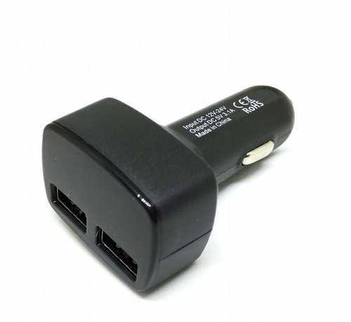 Зарядное устройство USB в прикуриватель, вольтметр