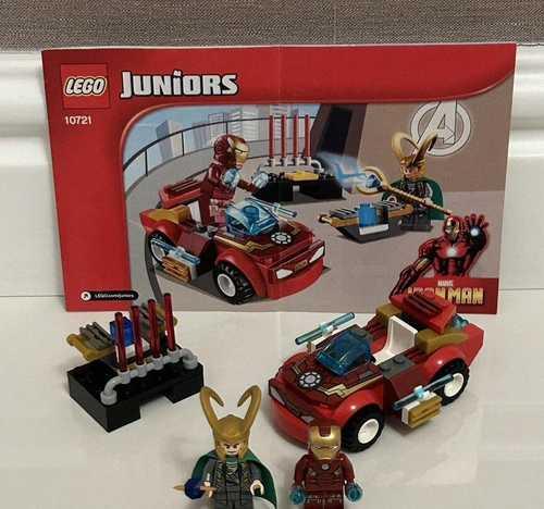 Lego Juniors Iron Man 10721 (Железный Человек)