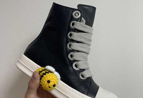 Rick Owens Ramones jumbo Laces High Кожанные