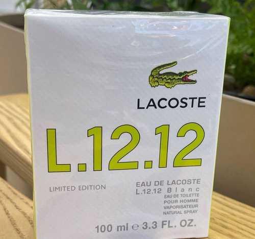 Мужской парфюм Lacoste l.12.12 blanc