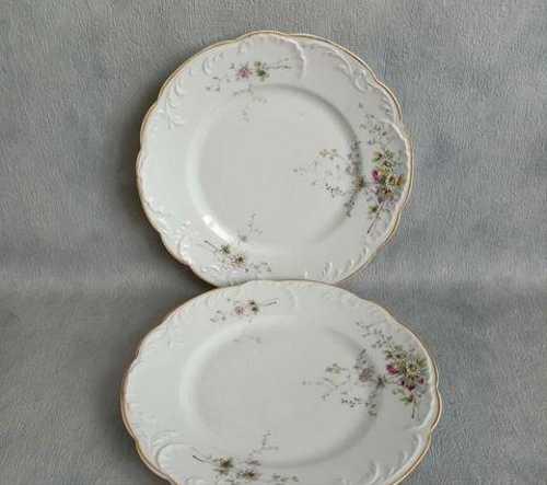 Две тарелки Rosenthal, Германия, 1891 - 1906 гг