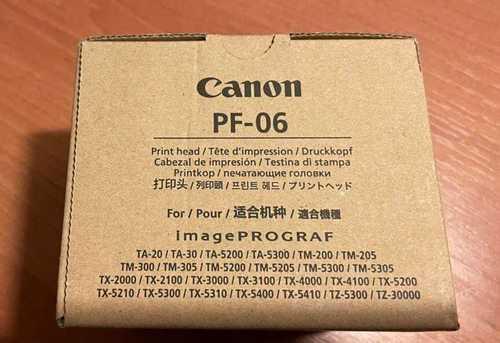 Canon PF-06 PF-04 печатающая головка