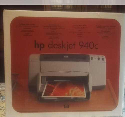 Принтер HP deskjet 940c