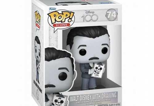 Funko pop Walt Disney with drawing #74