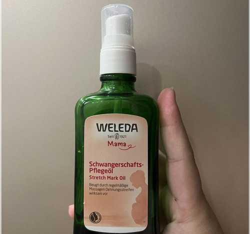 Weleda масло от растяжек