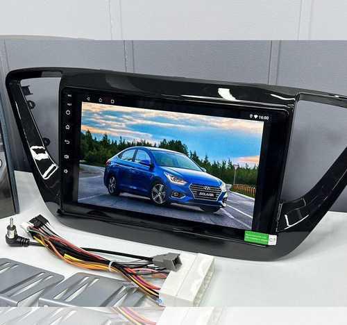 Магнитола Android Hyundai Solaris 2 CarPlay