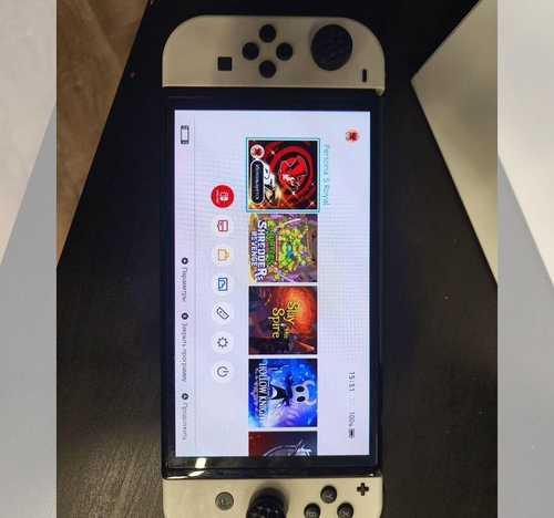 Nintendo switch oled 64 128 чипованная