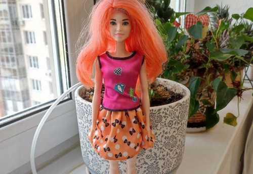 Кукла Barbie Color Reveal в парике