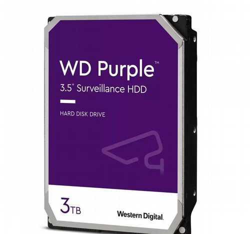 Жесткий диск Western Digital 3TB WD33purz HDD 3.5"