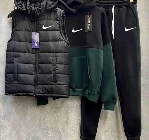 Спортивный костюм мужской nike tech fleece жилет