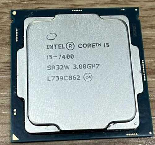 Процессор intel core i5 7400