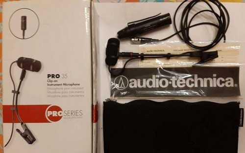 Микрофон инструм Audio-Technica ATM PRO 35 Japan