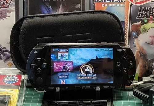 Psp 1004 32Gb комплект игр + 10 дисков