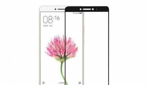 Защитное стекло 2D Xiaomi Mi MAX 3 Черный