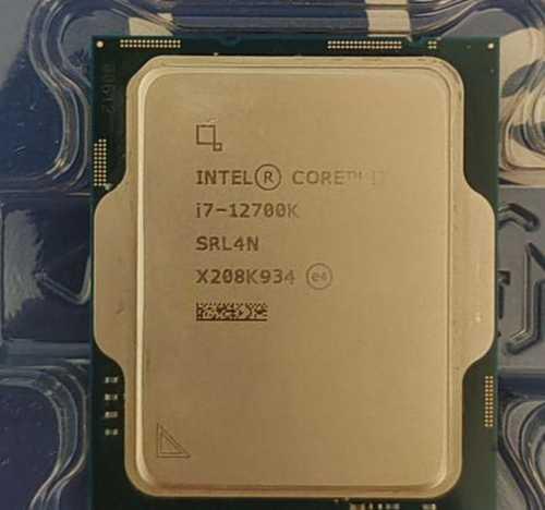 Процессор Intel core i7 12700k