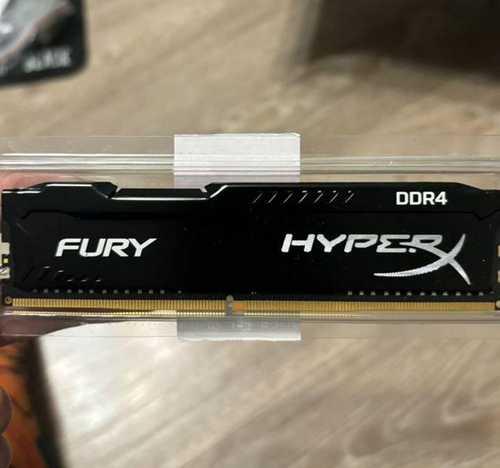 Оперативная память ddr4 8gb 2133 hyper x fury