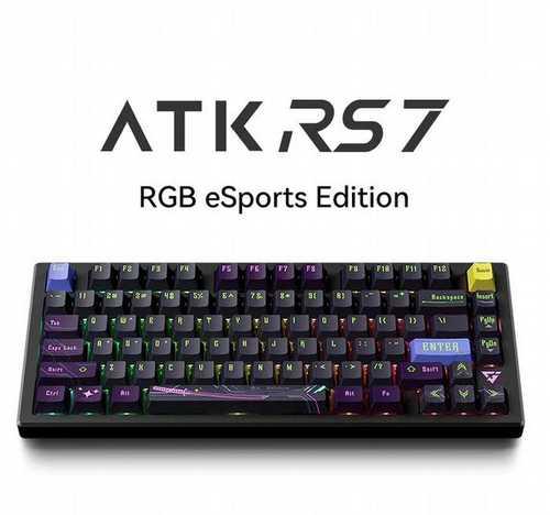 Магнитная Клавиатура ATK RS7 RGB Black