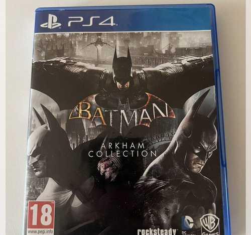 Batman arkham collection ps4 диск