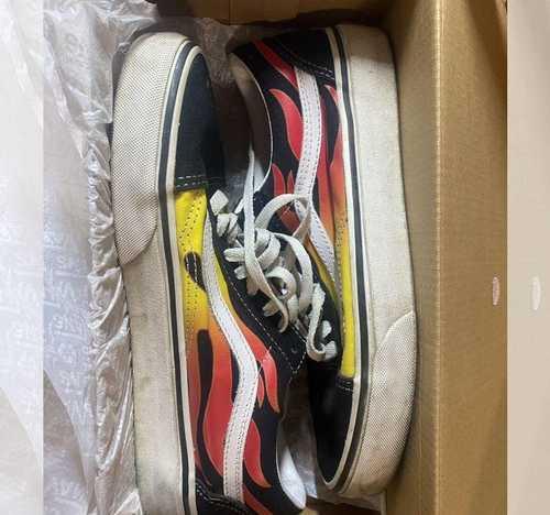 Кеды Vans old skool Flame 38,5