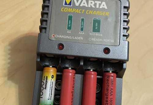 Зарядное устройство Varta для аккумуляторов AA AAA