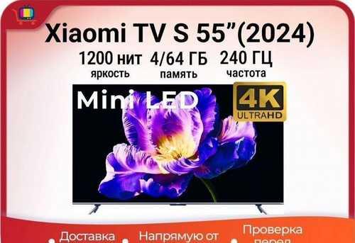 Телевизор Xiaomi TV S55 Mini LED 240Гц 4К 2024