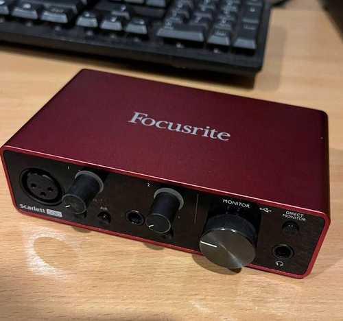 Звуковая карта focusrite scarlett solo 3rd gen