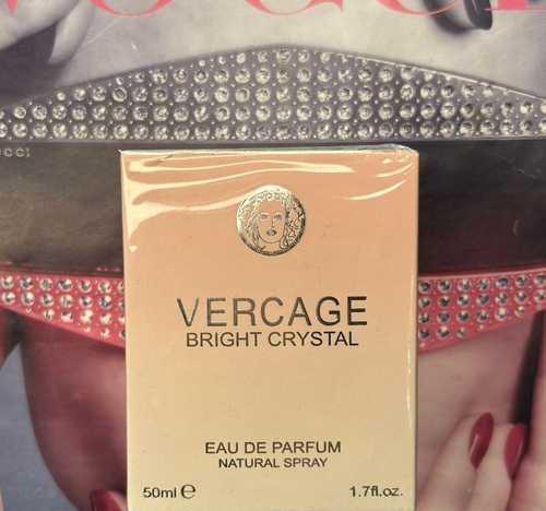 Новые духи Versace bright Crystal 50 мл