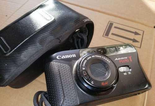 Плёночный фотоаппарат Canon autuboy mini T