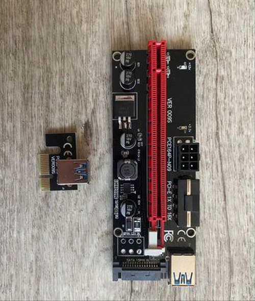 9 шт. chipal VER 009S PCI-E Райзер карта 009 pcie