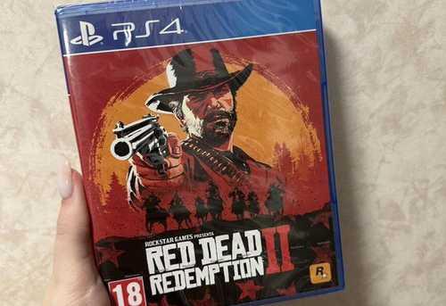 Red dead redemption 2 ps4 (новый диск) игра
