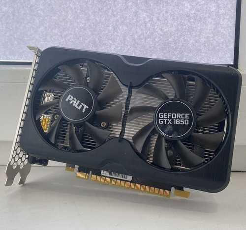 Видеокарта gtx 1650 4gb palit