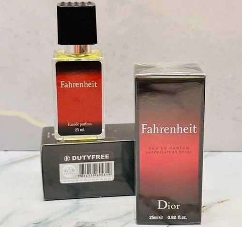 Dior fahrenheit edp, 25ml, тестер